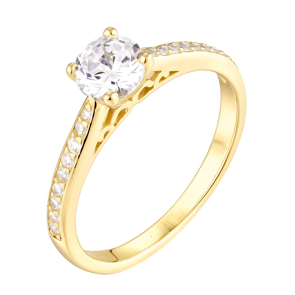 Serenade of Grace Solitaire | Inspireverest Jewellery